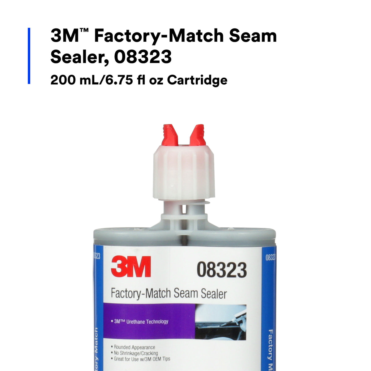 3M Factory-Match Seam Sealer, 08323, 200 mL Cartridge – Haus of Tools