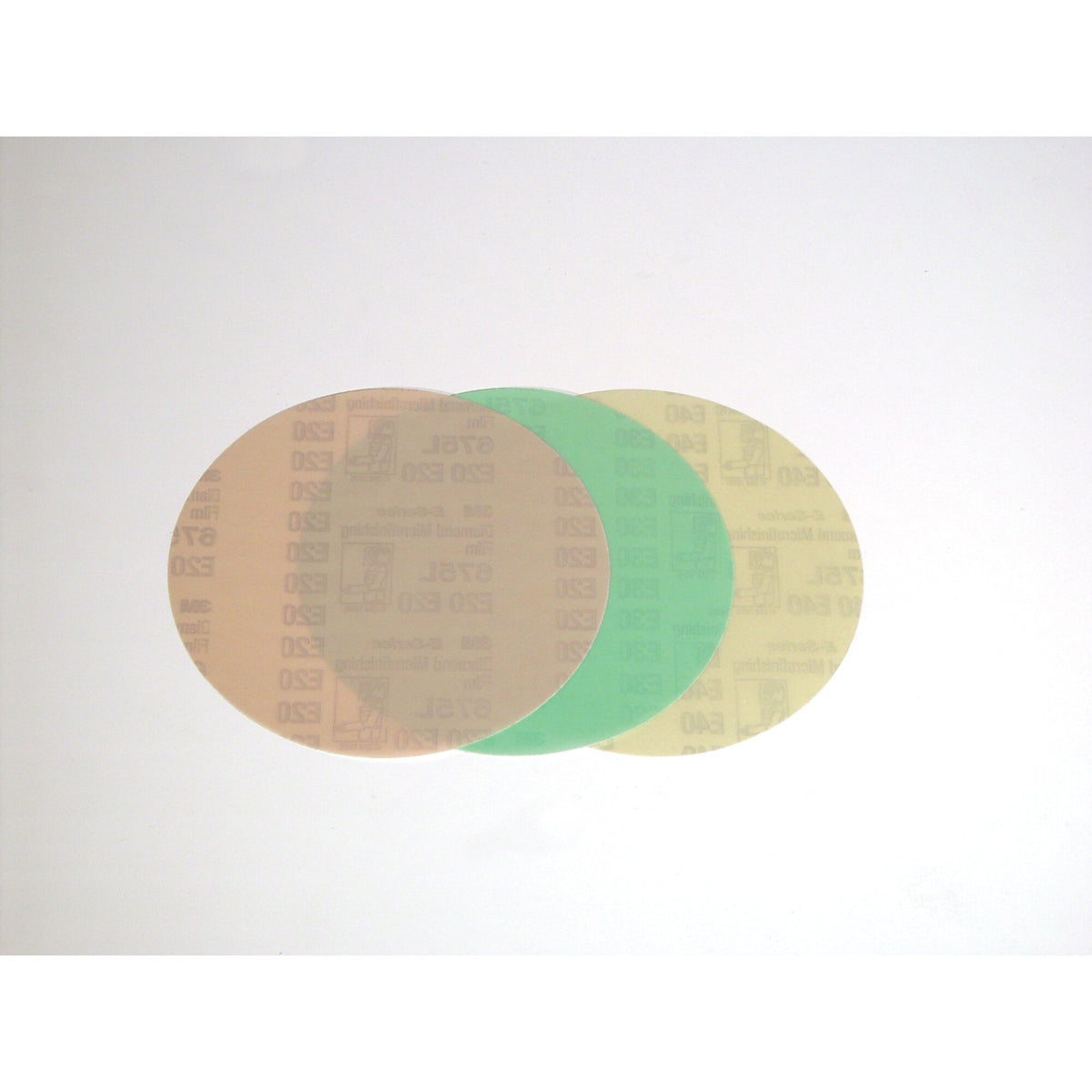 3M Diamond Microfinishing Film PSA Disc 675L, 74 Mic 6MIL, Teal, 5 in ...