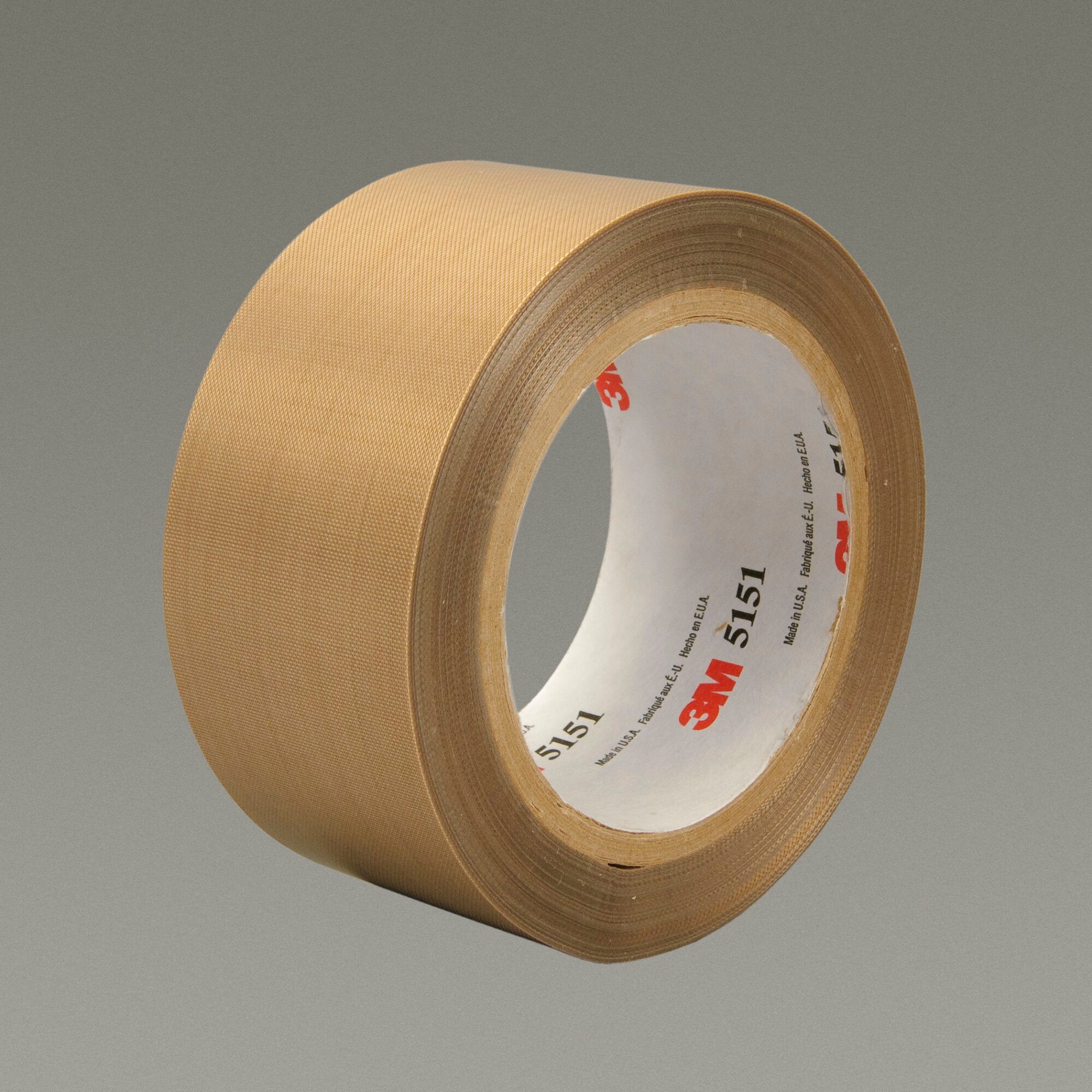 3M General Purpose PTFE Glass Cloth Tape 5151, Light Brown, 3 in x 36y ...