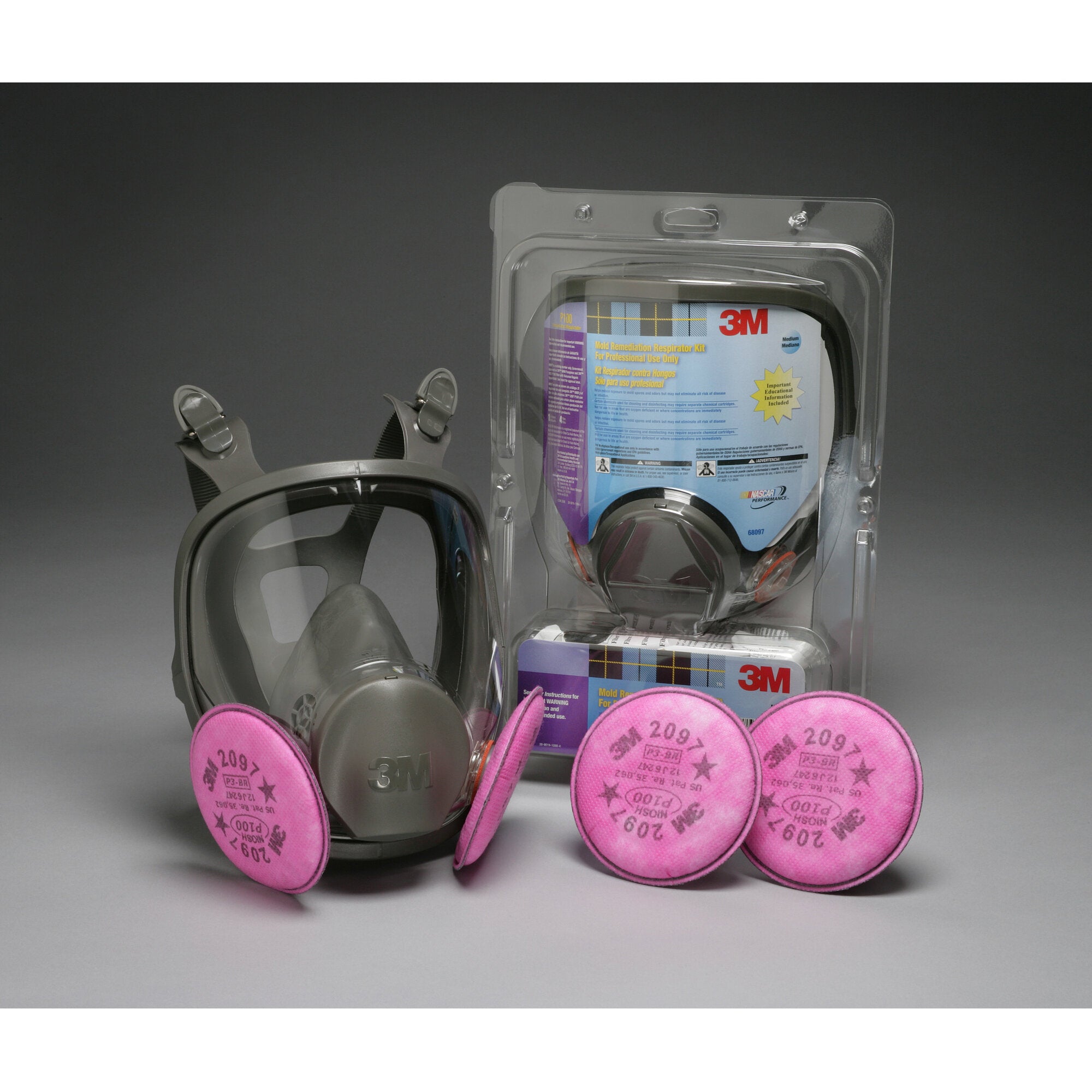 3M Mold Remediation Respirator Kit 69097, Large 2 Kits EA/Case – Haus ...