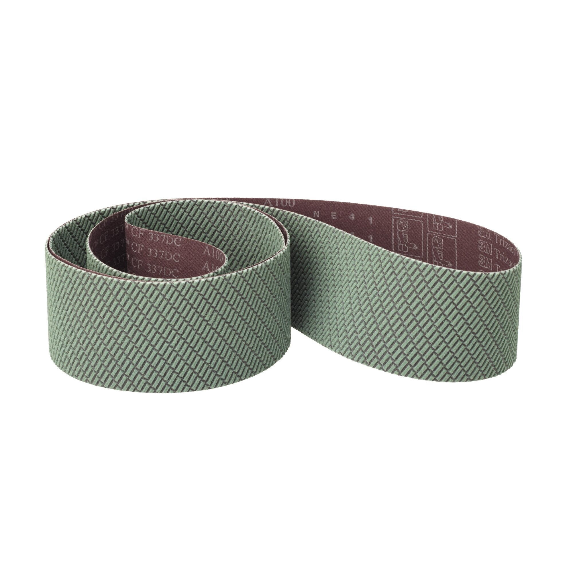 3M Trizact Cloth Belt 337DC, A100 X-weight, 6 in x 264 in, Film-lok,No ...