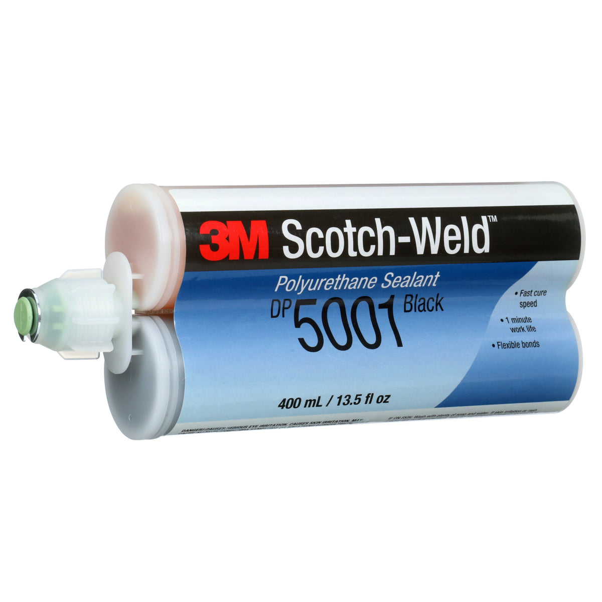 3M Scotch-Weld Polyurethane Sealant DP5001, Black, 400 mL Duo-Pak ...