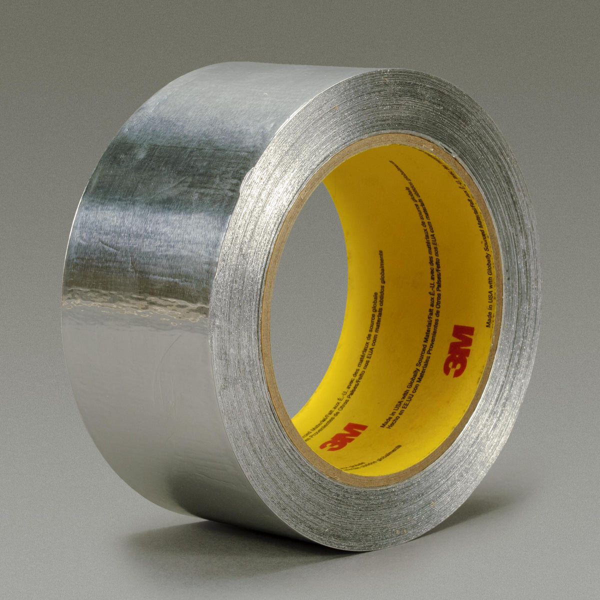 3M Heavy Duty Aluminum Foil Tape 438, Silver, 4 in x 60 yd, 7.2 mil ...