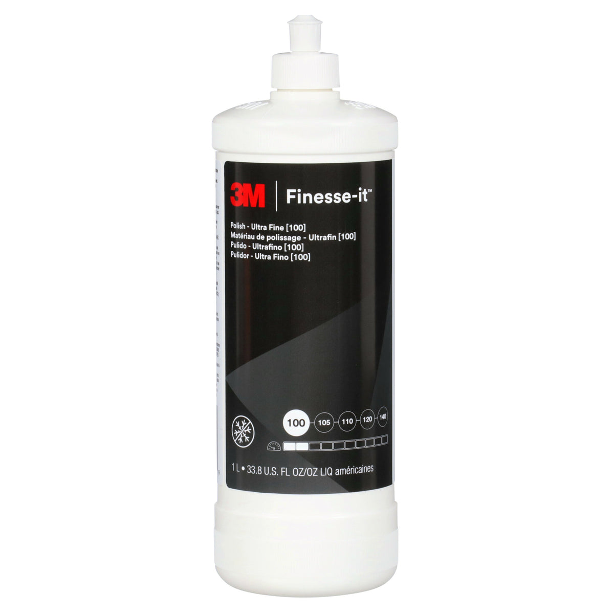 3M Finesse-it Polish Standard Series, 28696, Ultra Fine (100), White,8 ...