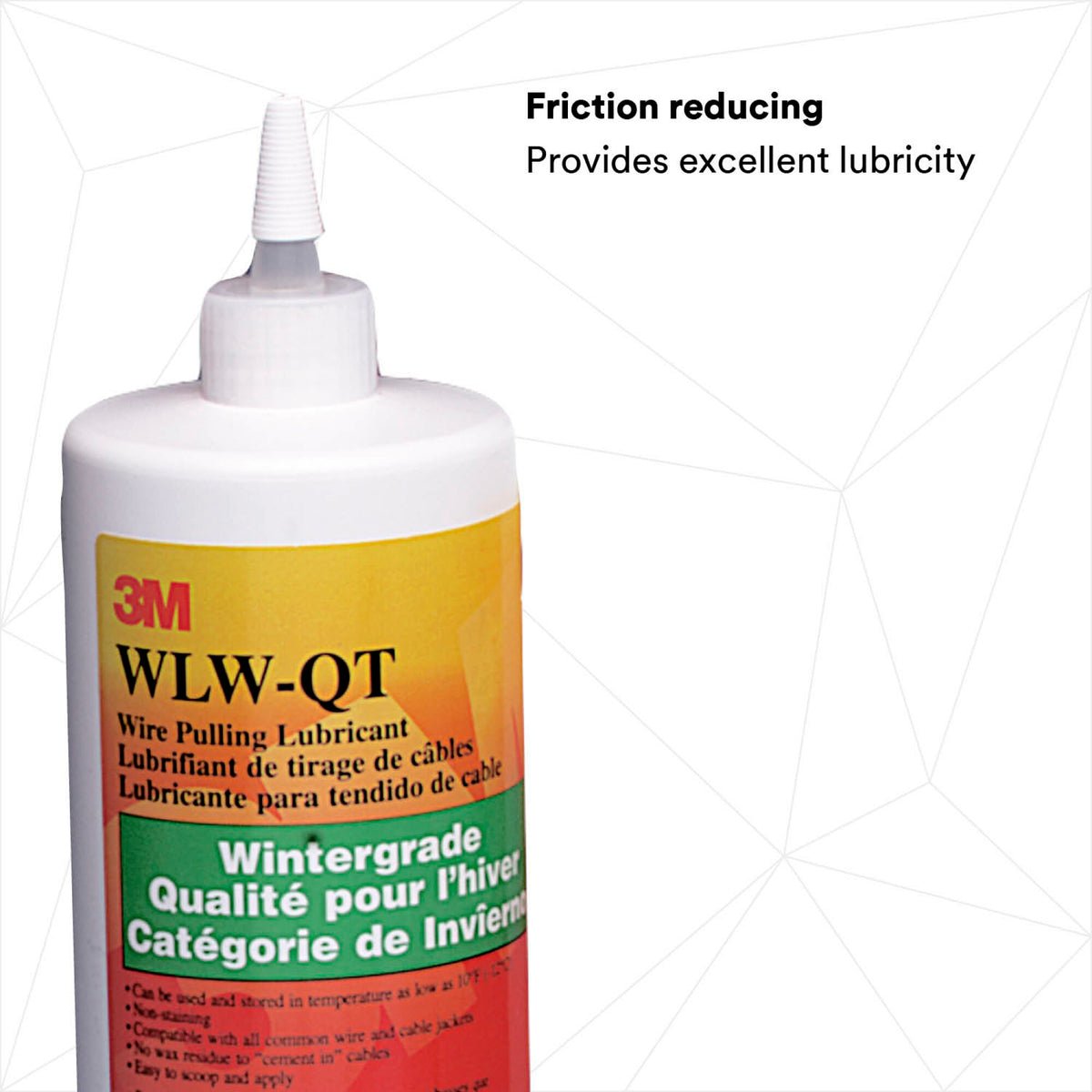 3M Wire Pulling Lubricant Wintergrade WLW-QT, One Quart – Haus of Tools