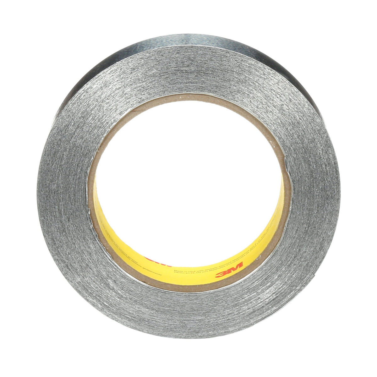3M Aluminum Foil Tape 425, Silver, 1 in x 60 yd, 4.6 mil, 36 rolls per ...