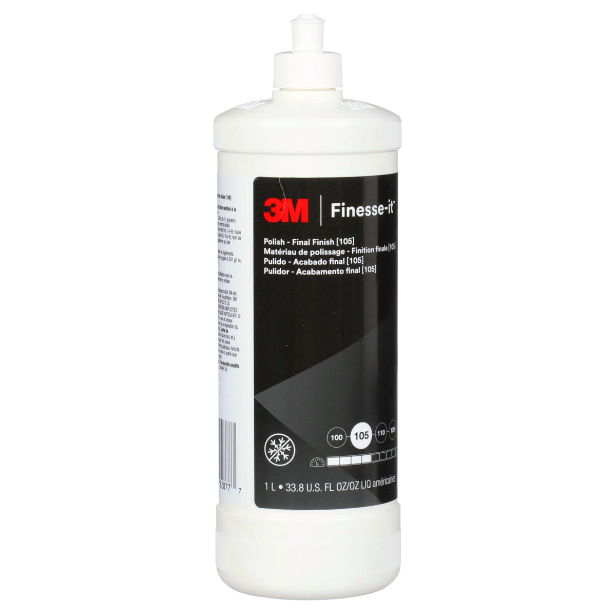 3M Finesse-it Polish Standard Series, 82877, Final Finish (105), Gray ...