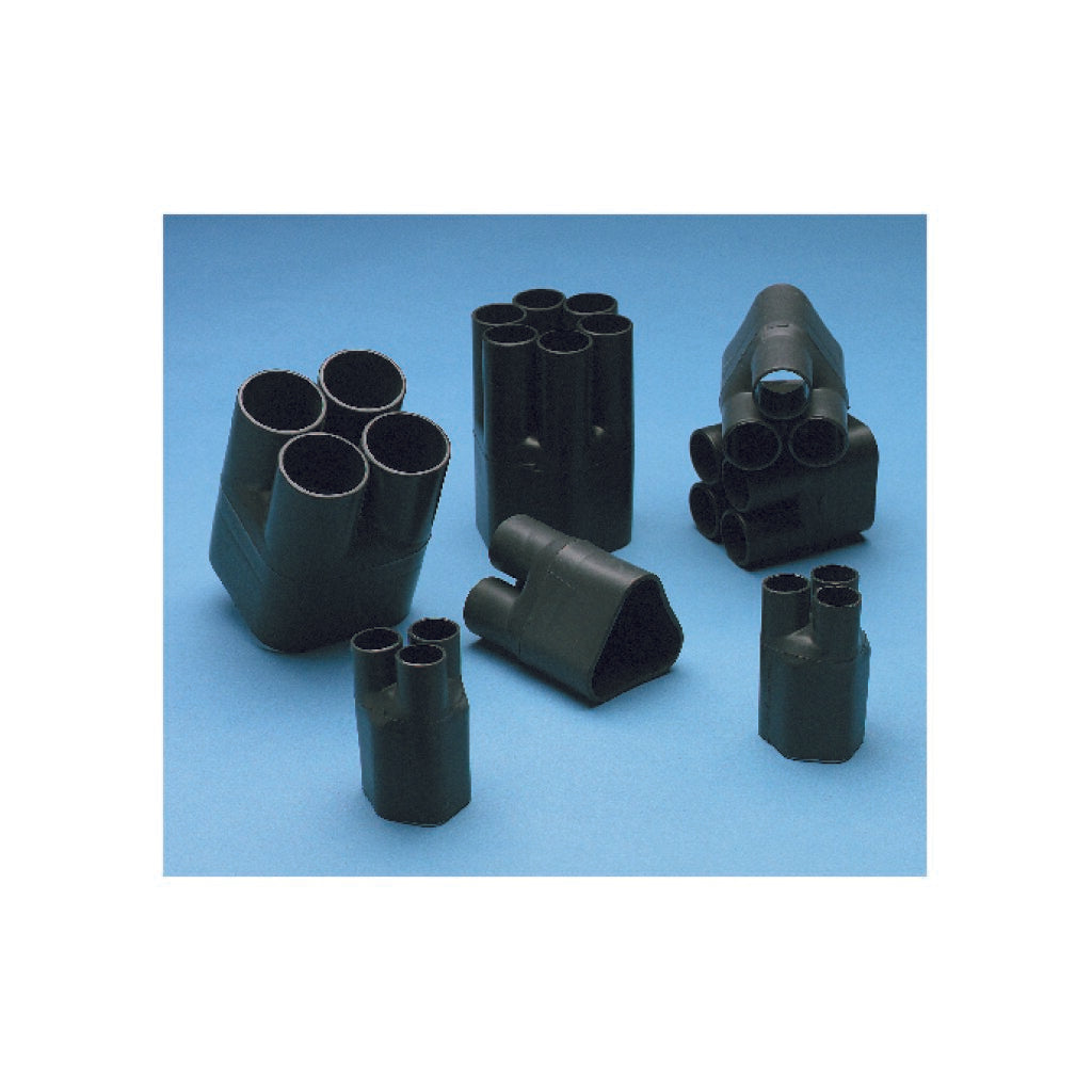 3M Heat Shrinkable Cable Breakout Boot HDBB-605-1-250: black, 6-wayout ...