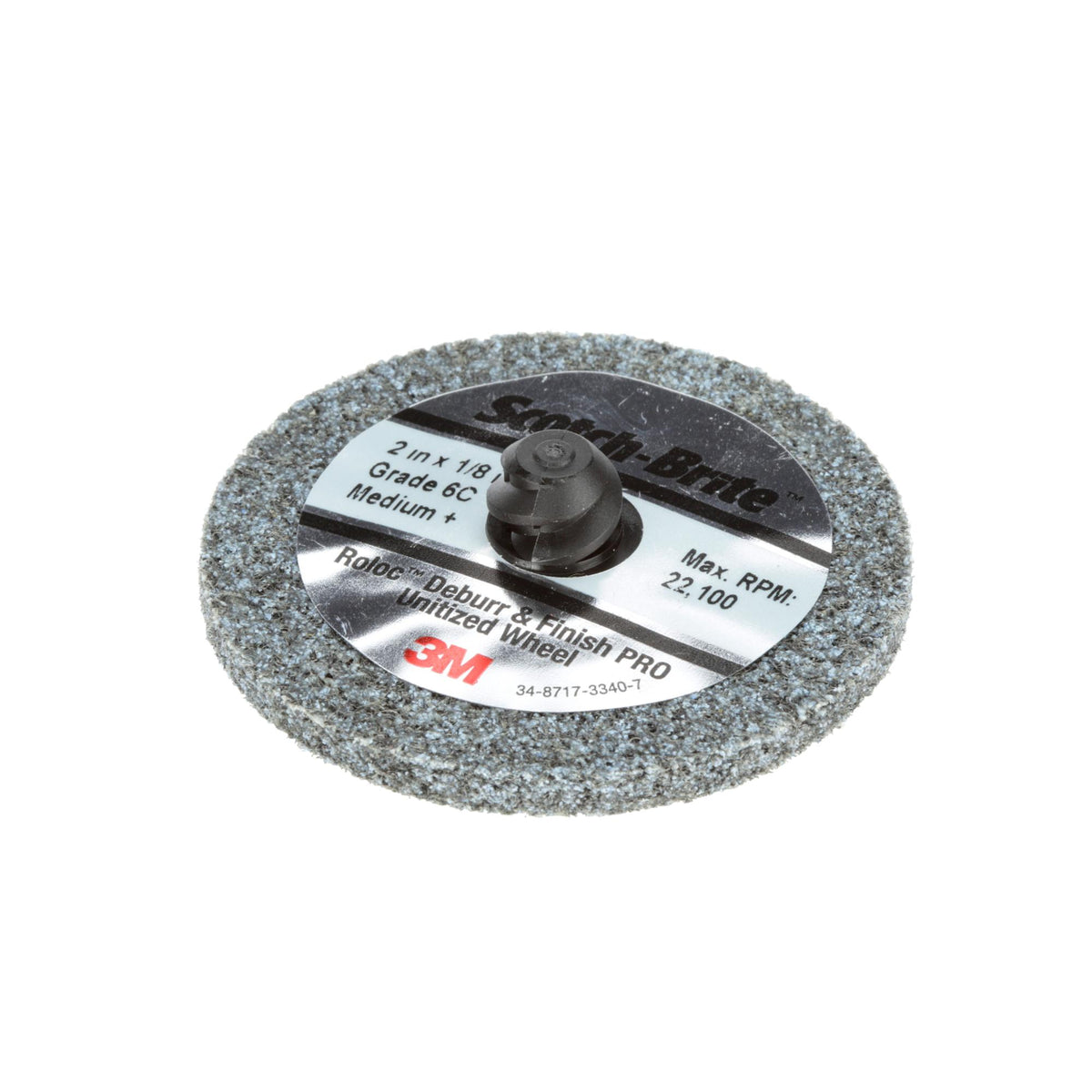 Scotch-Brite Roloc Deburr & Finish PRO Unitized Wheel, DP-UR, 6C Mediu ...