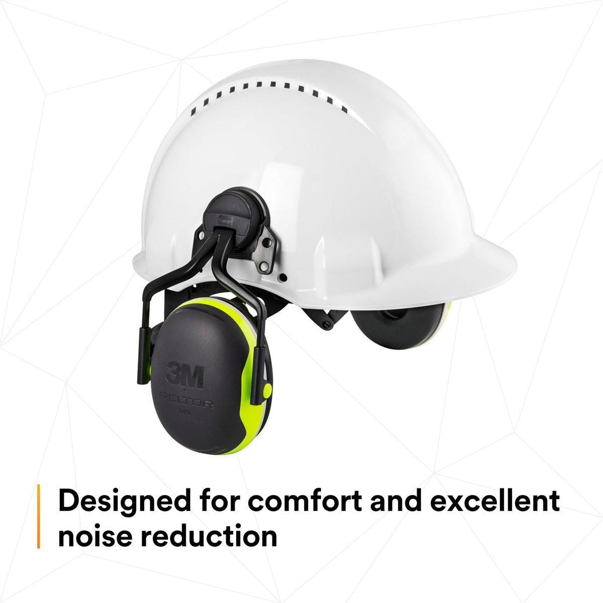 3M PELTOR Hard Hat Attached Electrically Insulated Earmuffs X4P5E ...