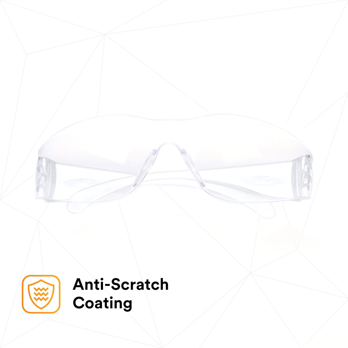 3M Virtua Protective Eyewear 11326-00000-20 Clear Temples Clear HardCo ...