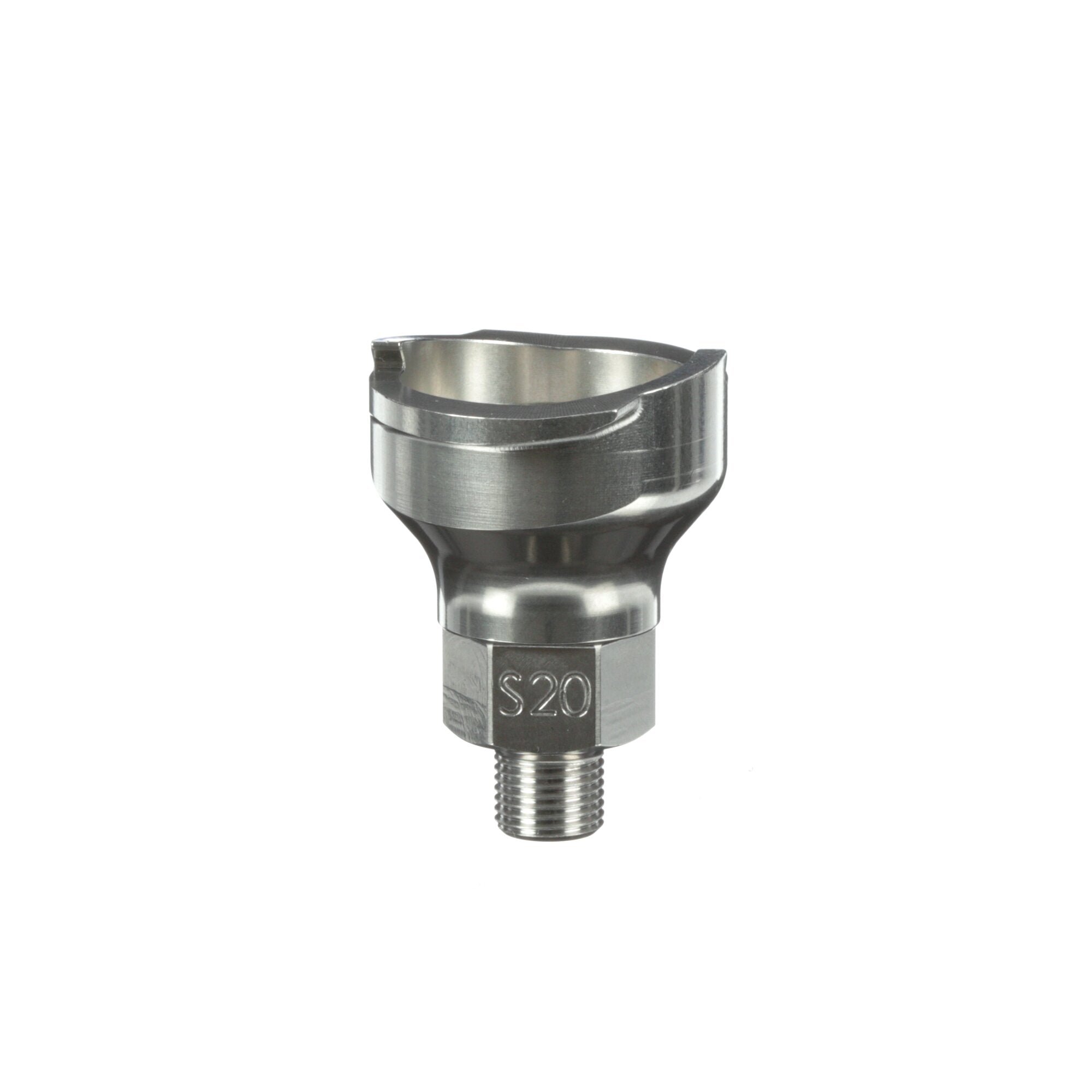 3M PPS Series 2.0 Adapter, 26104, Type S20, 1/8 Male, 27 Thread NPSM ...