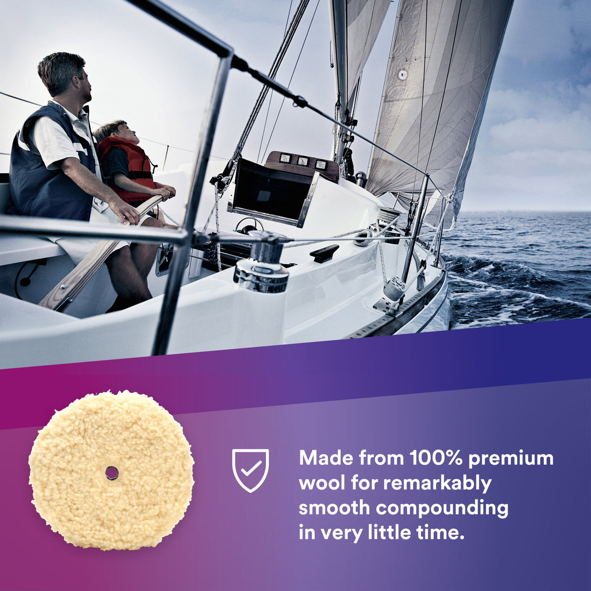 3M Perfect-It Wool Compound Pad, 05753, 9 in – Haus of Tools