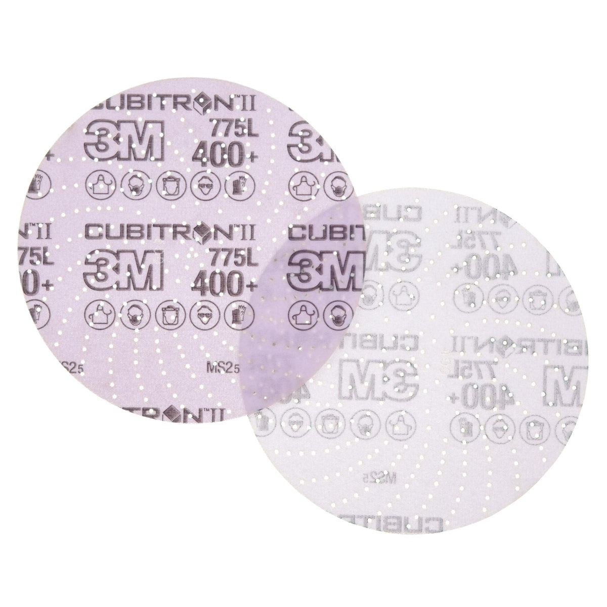 3M Xtract Cubitron II Film Disc 775L, 400+, 6 in, Die 600LG, 50/Carton ...