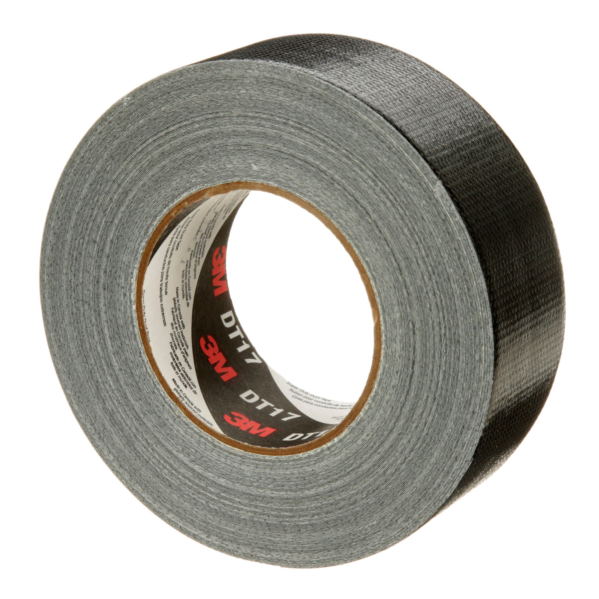 3M Super Duty Duct Tape DT17, Black, 48 mm x 32 m, 17 mil, 24Roll/Case ...