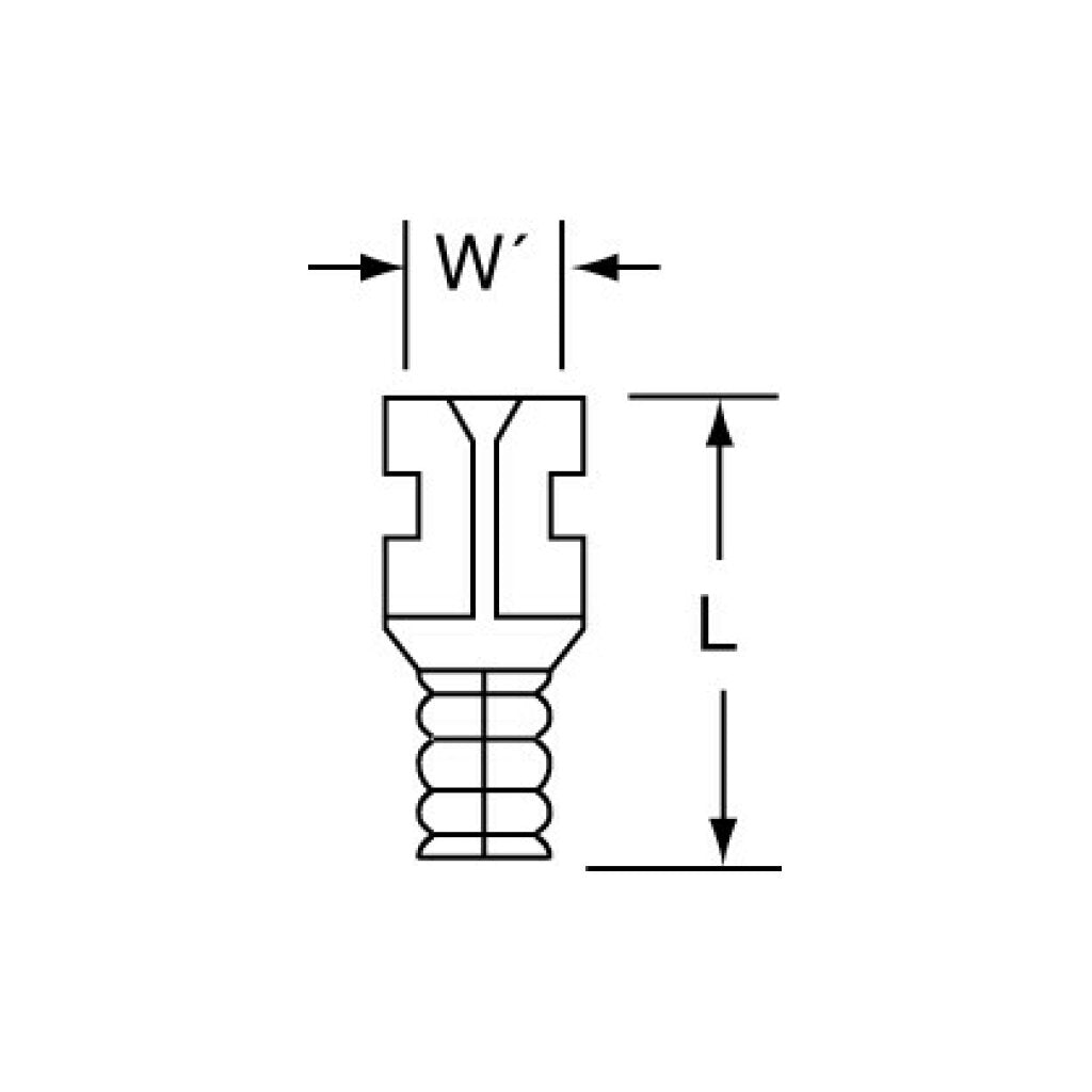 3M High Temperature Non-Insulated Butted Seam Female Disconnect,HT-72F ...