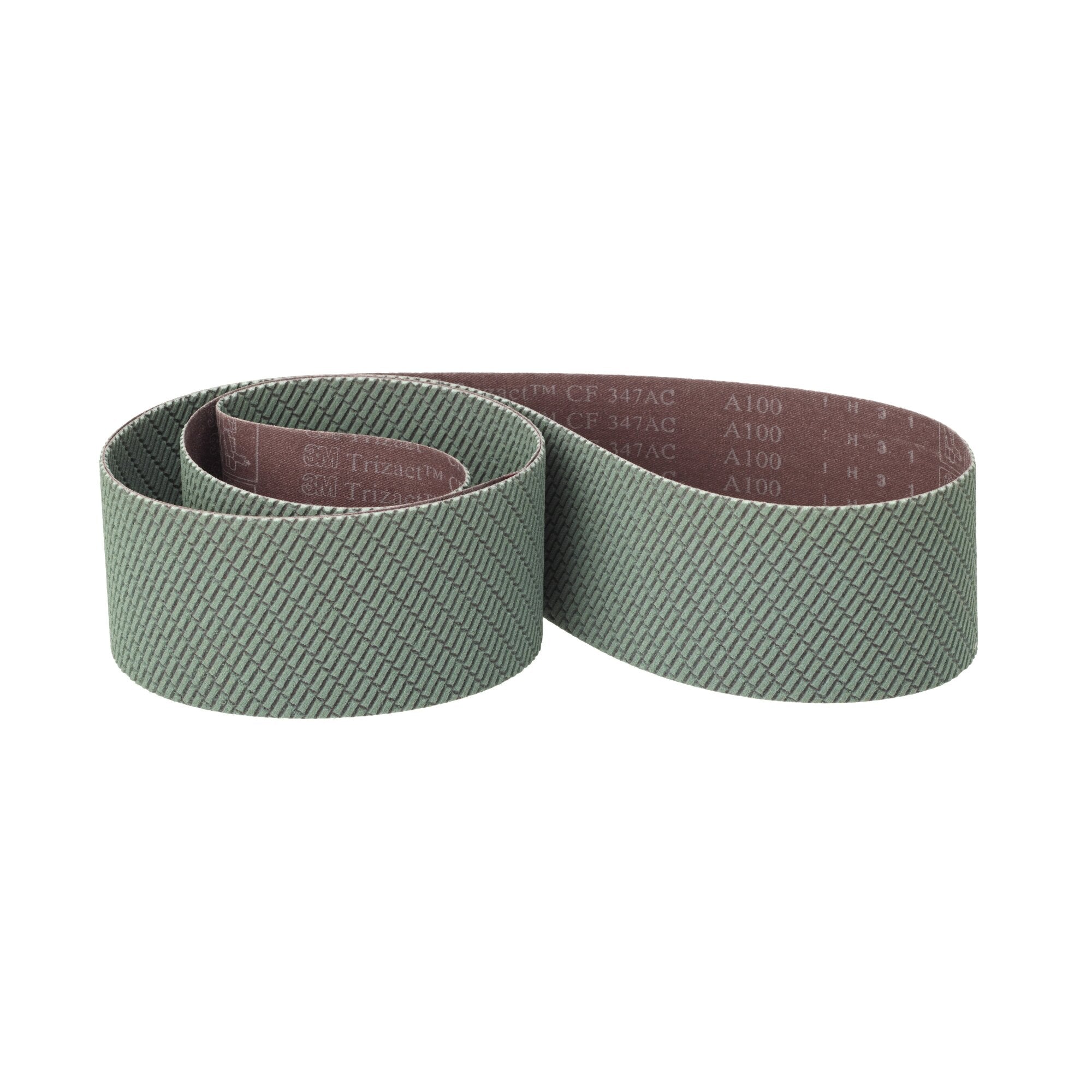 3M Trizact CF Cloth Belt 347FC, A100 X-weight, 6 in x 148 in,Film-lok ...