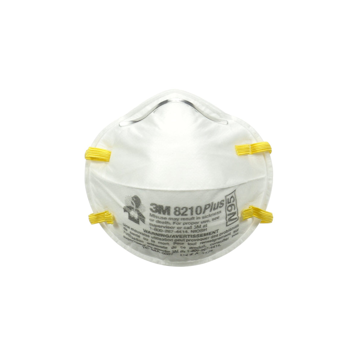 3M 8210 Plus Performance Sanding and Fiberglass Respirator 8210PH6-DC ...