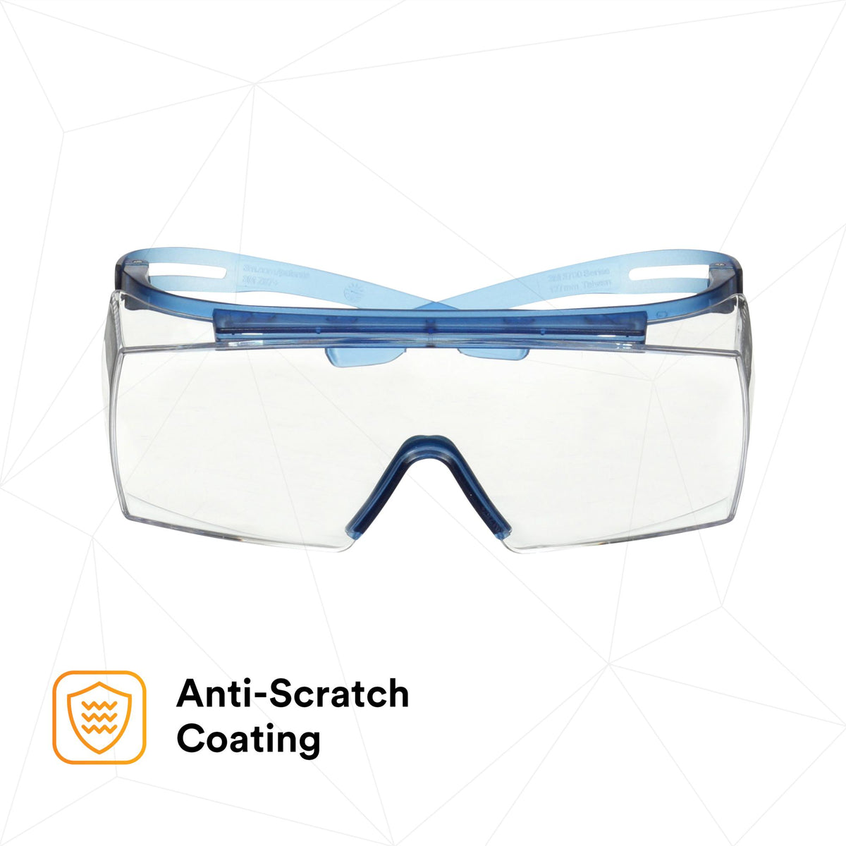 3M SecureFit 3700 Series, SF3701AS-BLU, Blue Temple – Haus of Tools