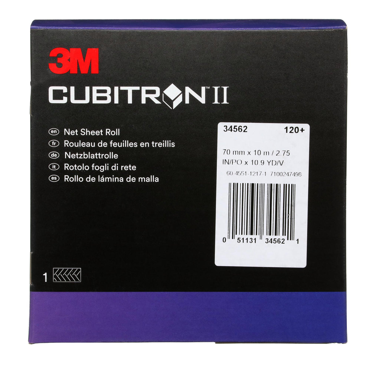 3M Cubitron II Net Sheet Roll 34562, 120+, 70 mm x 10 m – Haus of Tools