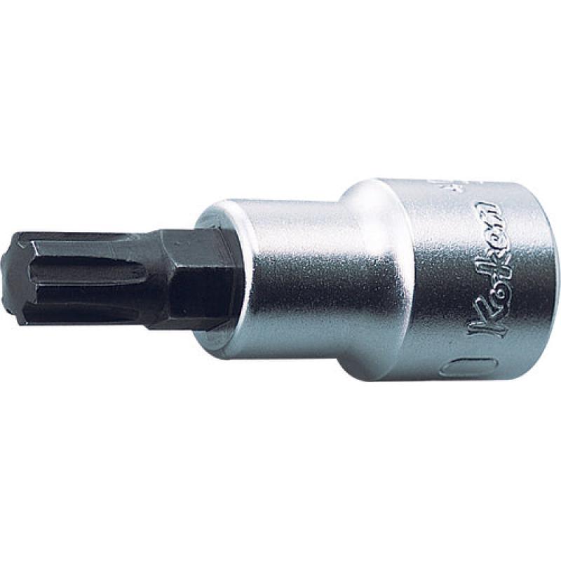 Ko-Ken 4027.60-M12 1/2 Inch Sq. Dr. Bit Socket Ribe-CV M12 Length 60 m ...