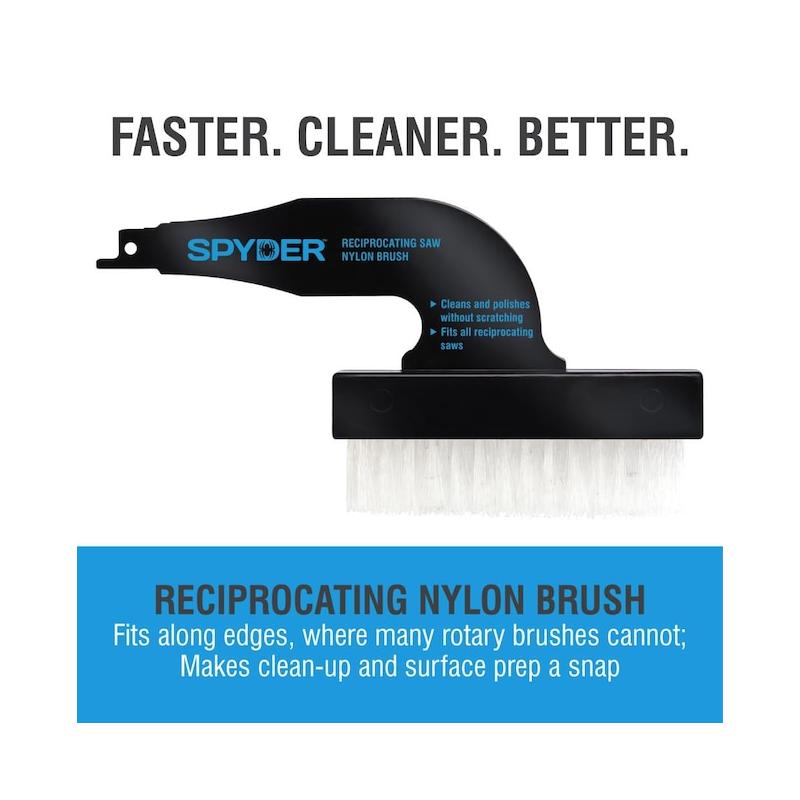 Spyder 400004 Nylon Brush Reciprocating Attachment – Haus of Tools