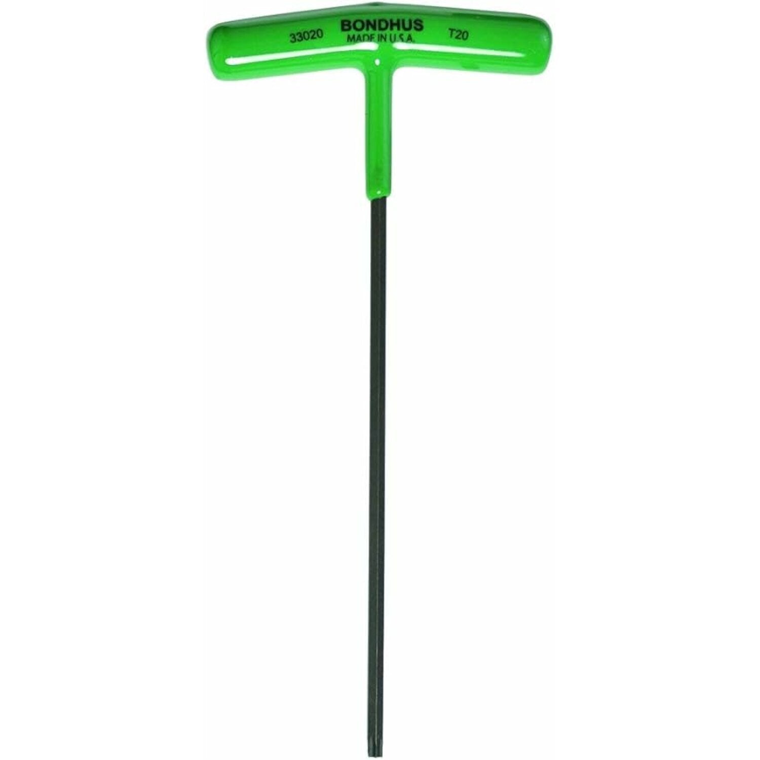 Bondhus 33020 T20 x 6.9" Star Tip Graduated T-Handle with ProGuard Fin ...