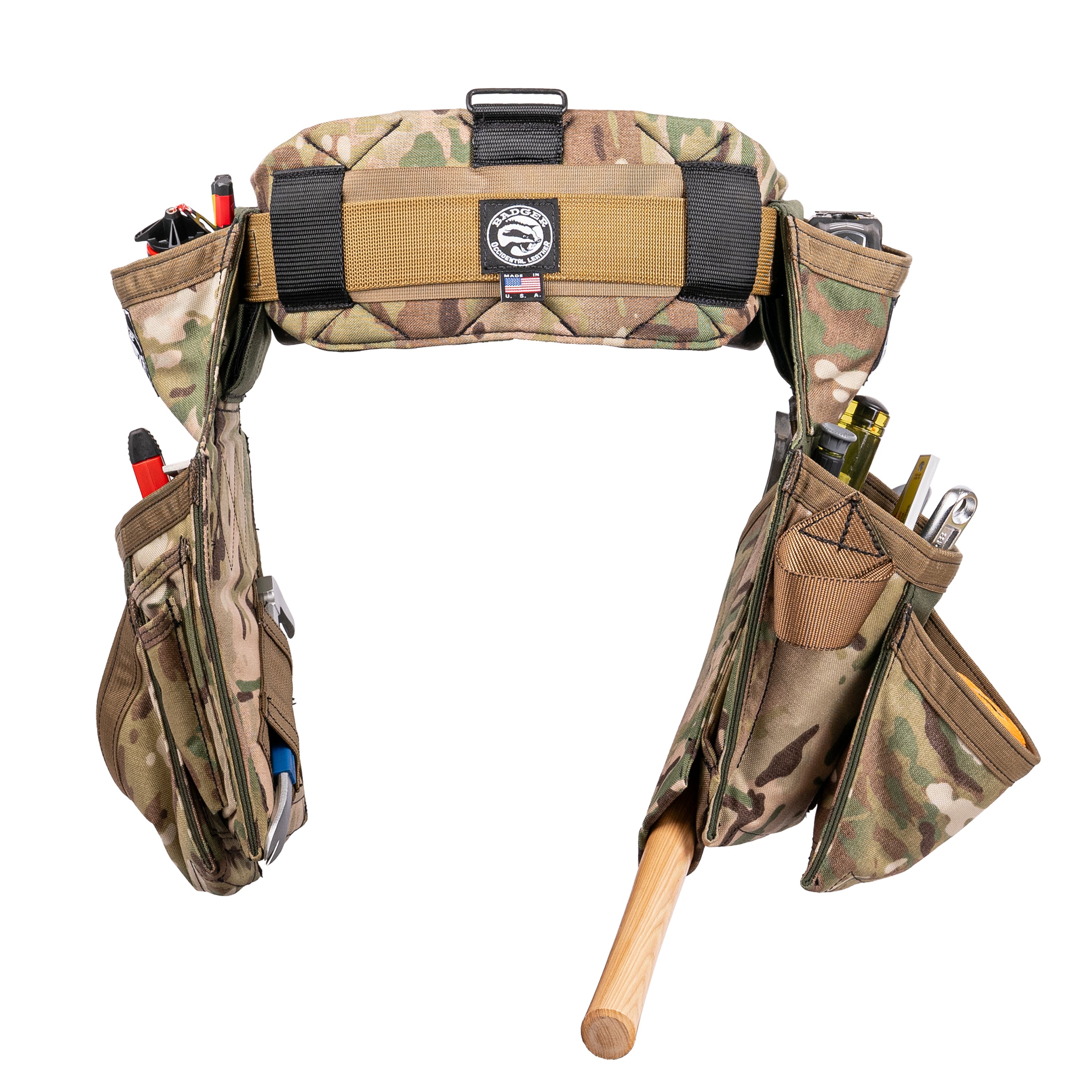 Badger 461159 Carpenter Standard Tool Belt - Camo/Moss – Haus of Tools