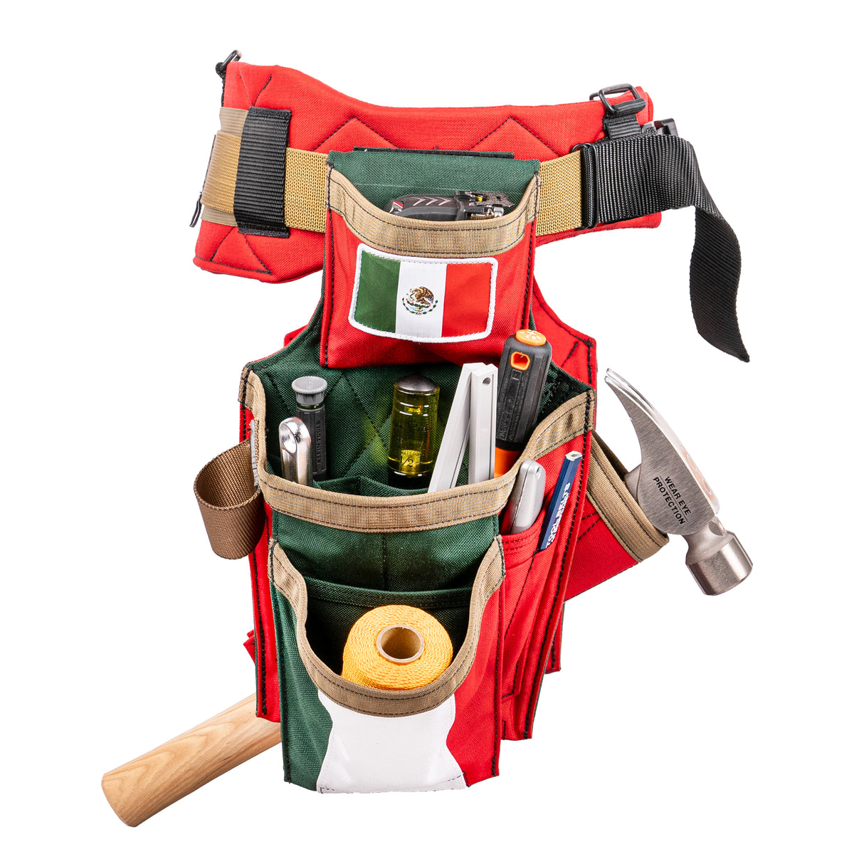 Badger 461172 Carpenter Standard Tool Belt - Mexico Flag – Haus of Tools