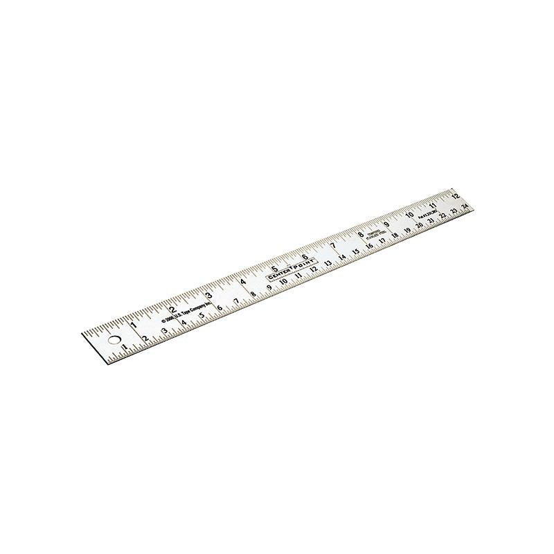 US Tape 50001 CenterPoint Ruler 1" x 12" SS ruler with CenterPoint mar ...