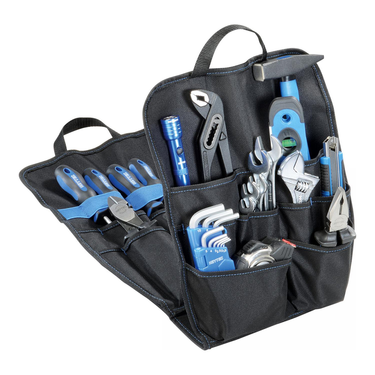 Heytec 50810529200 Electricians Backpack Tool Set, 5081052-9, 92 Pc ...