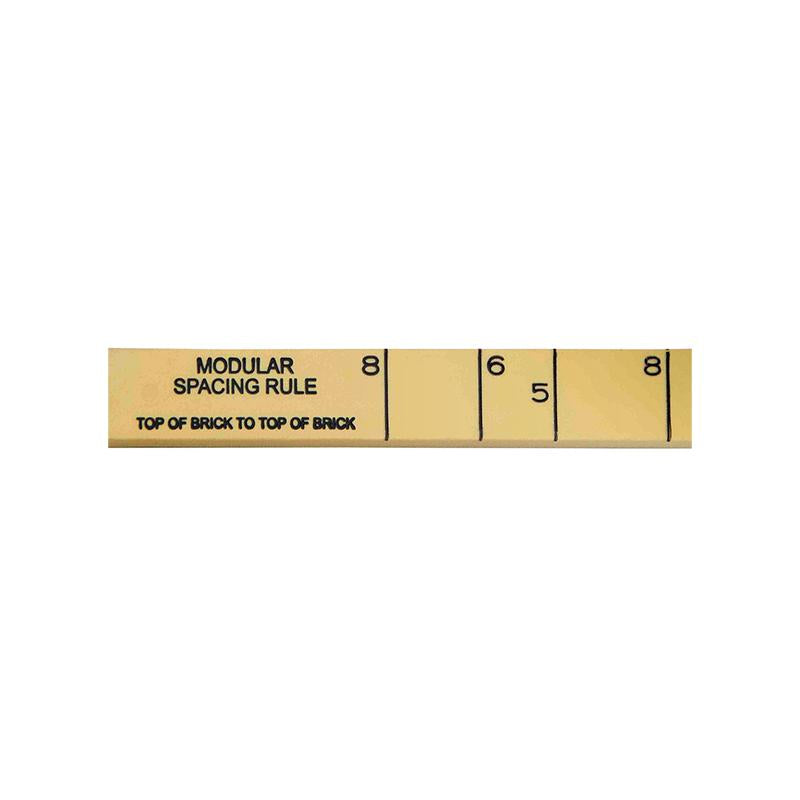 US Tape 55120 Rhino Fiberglass Folding Ruler 5/8" x 6' Modular Brick S ...