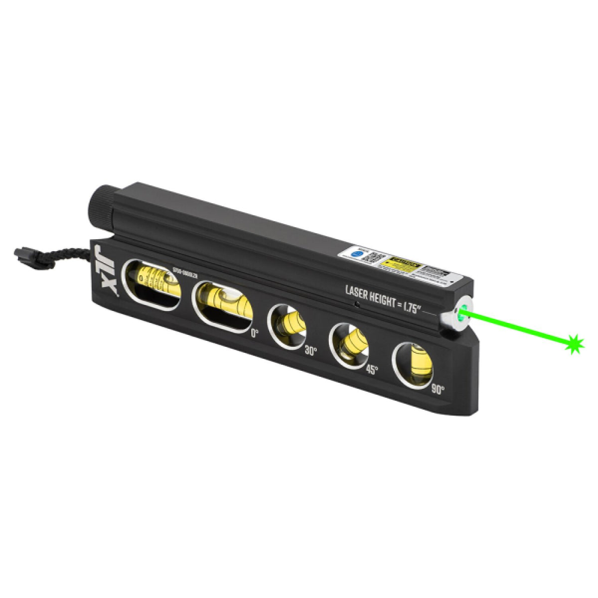 Johnson 5700-0800LZR JLX 8" Magnetic Billet Torpedo Laser Level with G ...
