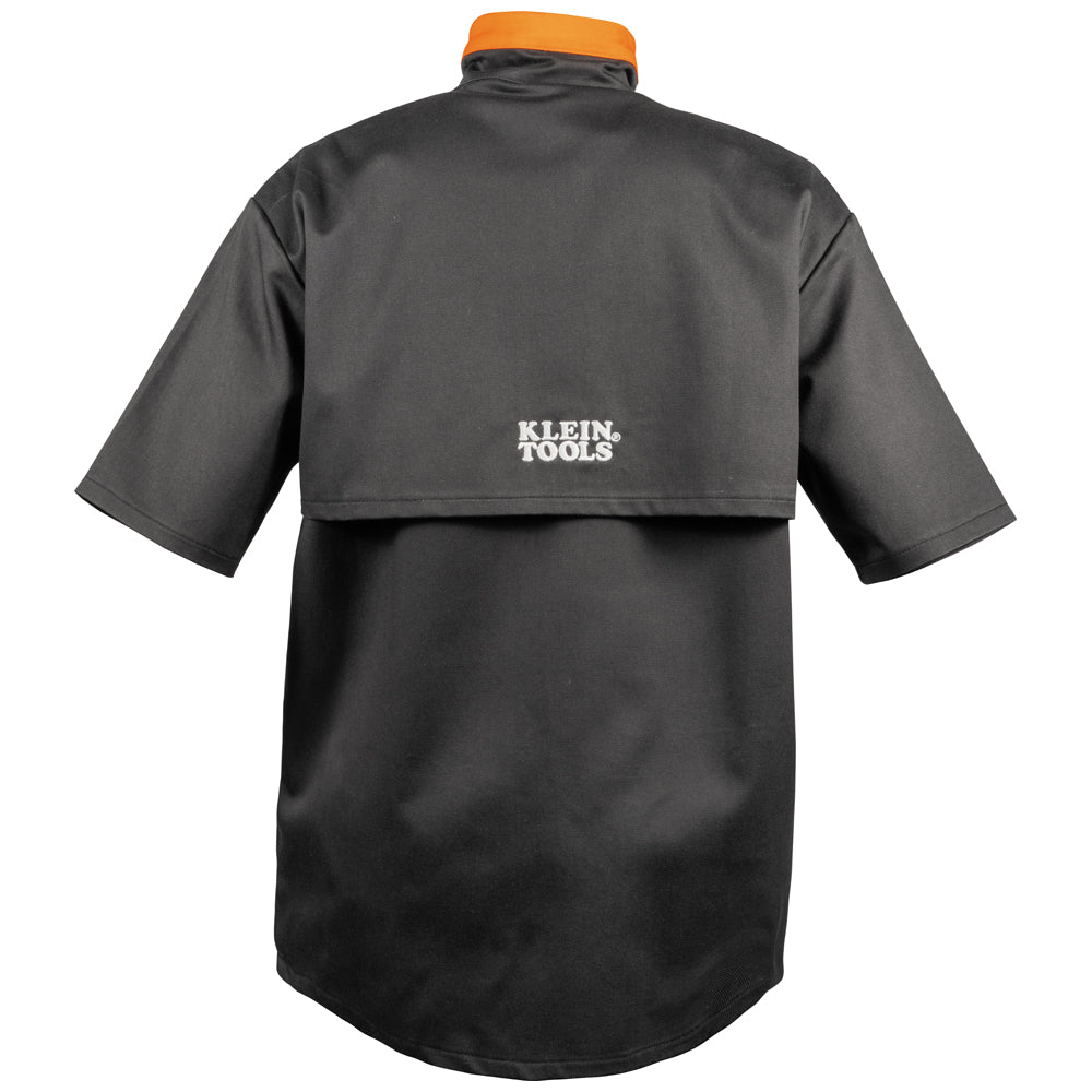 Klein Tools 60788 Flame-Resistant Welding Jacket with Removable Weldin ...