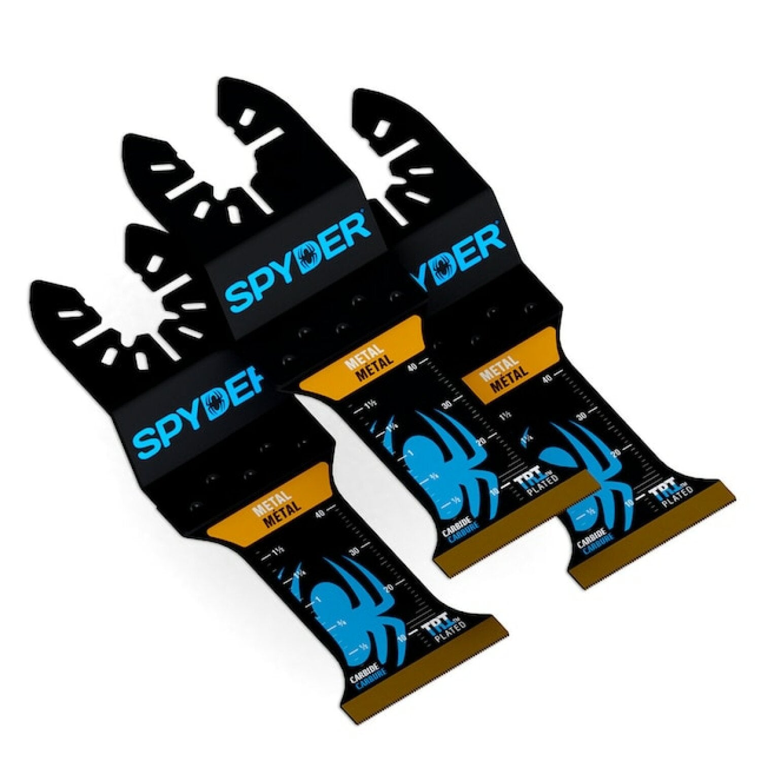 Spyder 70013-3 1.35-Inch x 2-In Carbide Cutting Oscillating Tool Blade ...