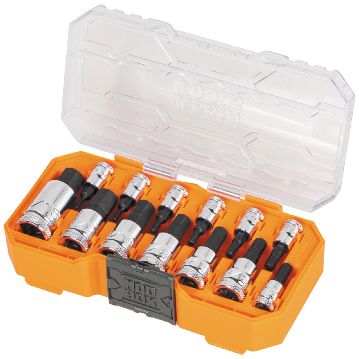 Klein Tools 65213HEX Knurled Hex Bit Socket Set, SAE, 13 Pc. – Haus of ...