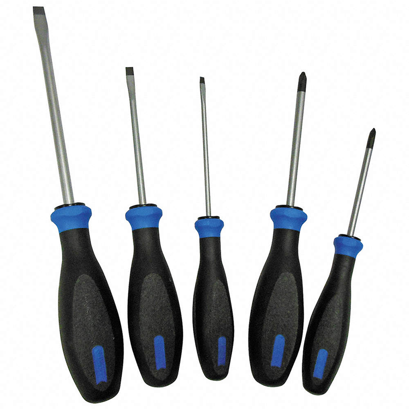 Witte 670045 Protop II Plus Slotted and Phillips Screwdriver Set, 5 Pi ...