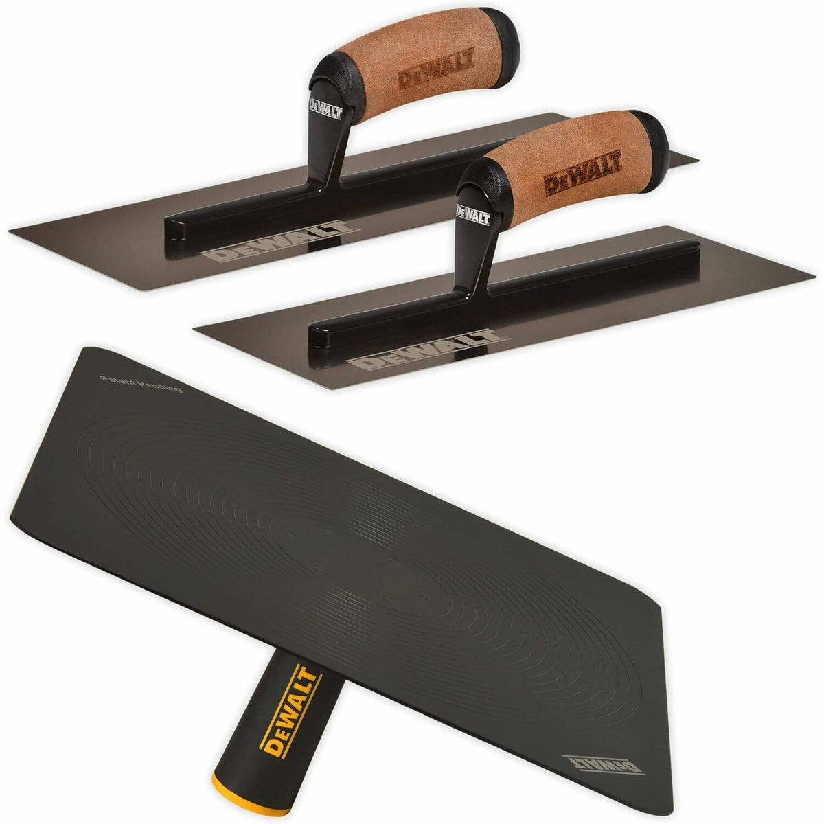 Dewalt DXTT-3-460 0.7 mm 12 in. x 4 in. Stainless Steel Trowel and Haw ...