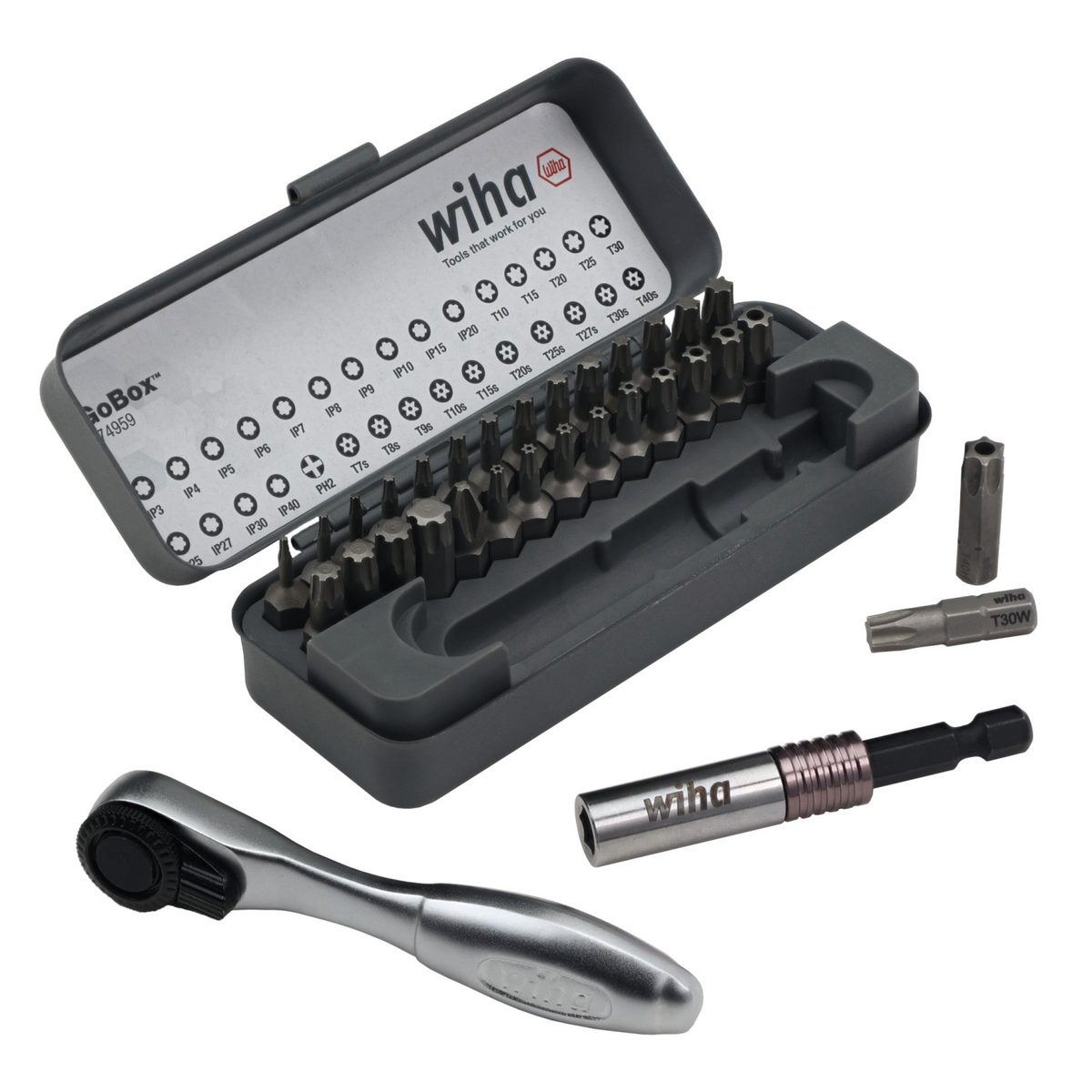 Wiha Tools 74959 GoBox Master Torx Bit Set, 32 Pc. – Haus of Tools