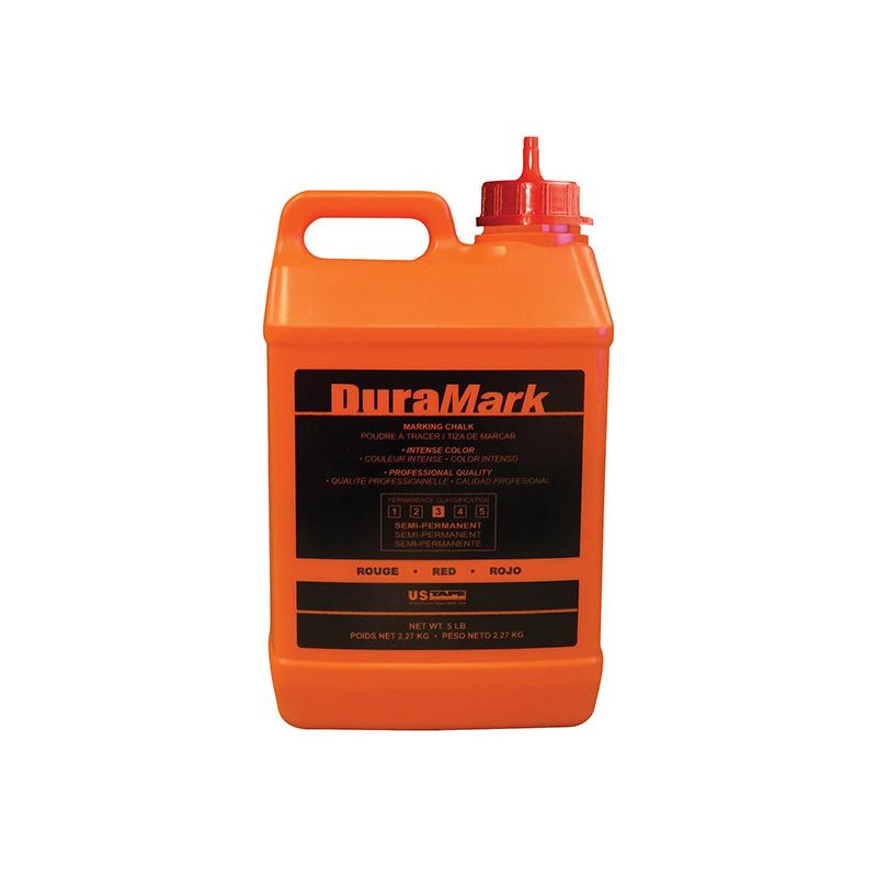 US Tape 76280 DuraMark Chalk 5 lb. Red Chalk – Haus of Tools