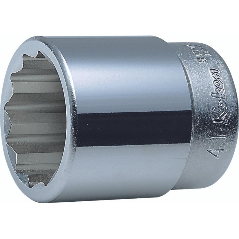 Ko-ken 8405M-90 1"Sq. Drive 12 Point Socket 90 mm, L.100 mm – Haus of Tools