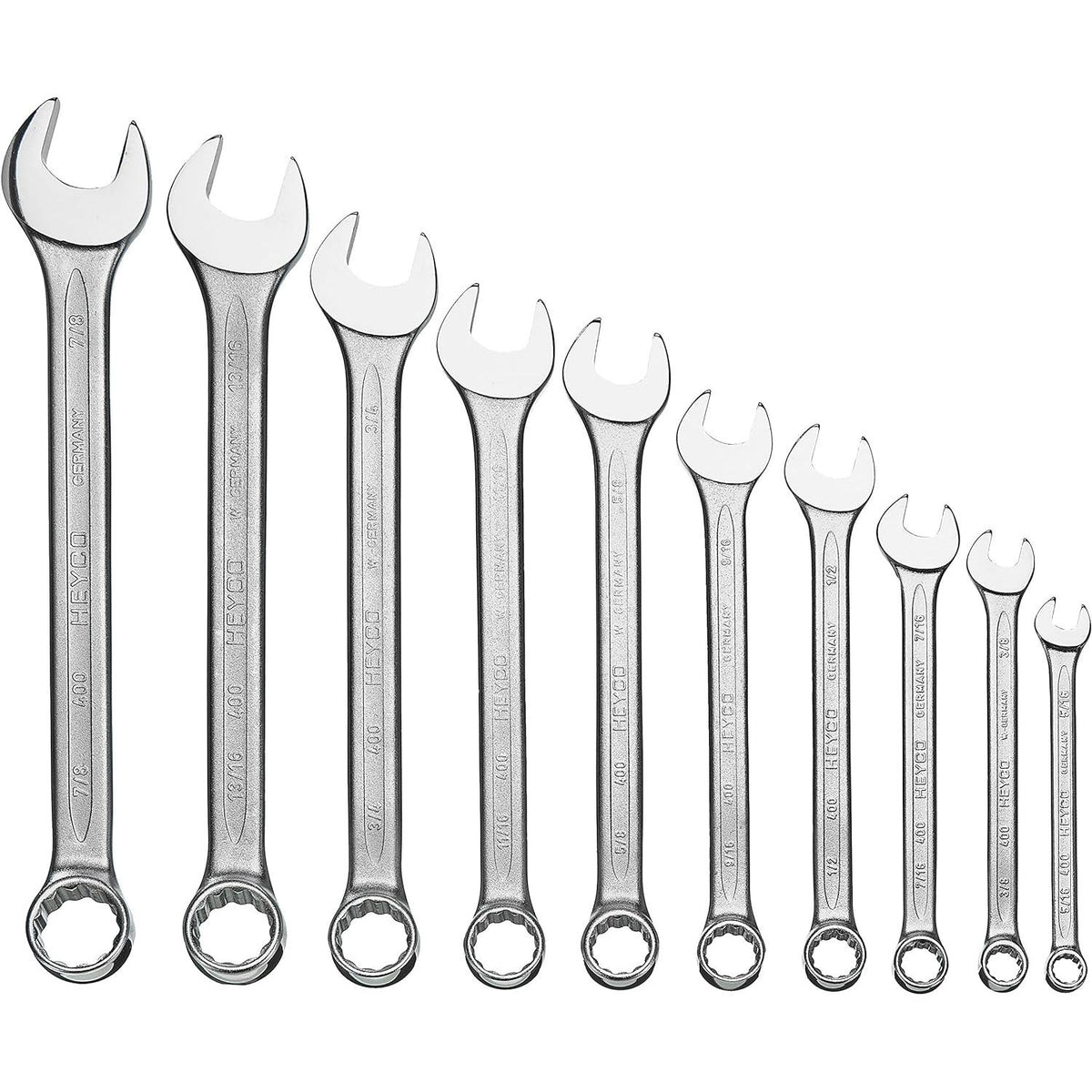 Heyco 00400935582 Combination Wrench Sets, 10 Pieces – Haus of Tools
