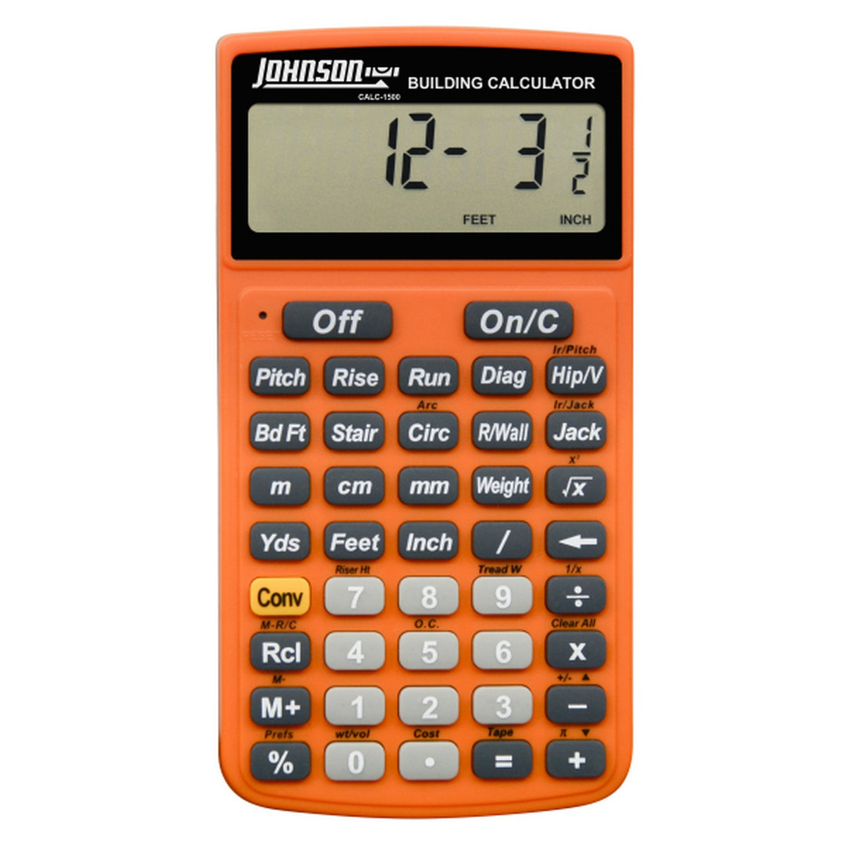 Johnson CALC-1500 Construction Master Calculator – Haus of Tools