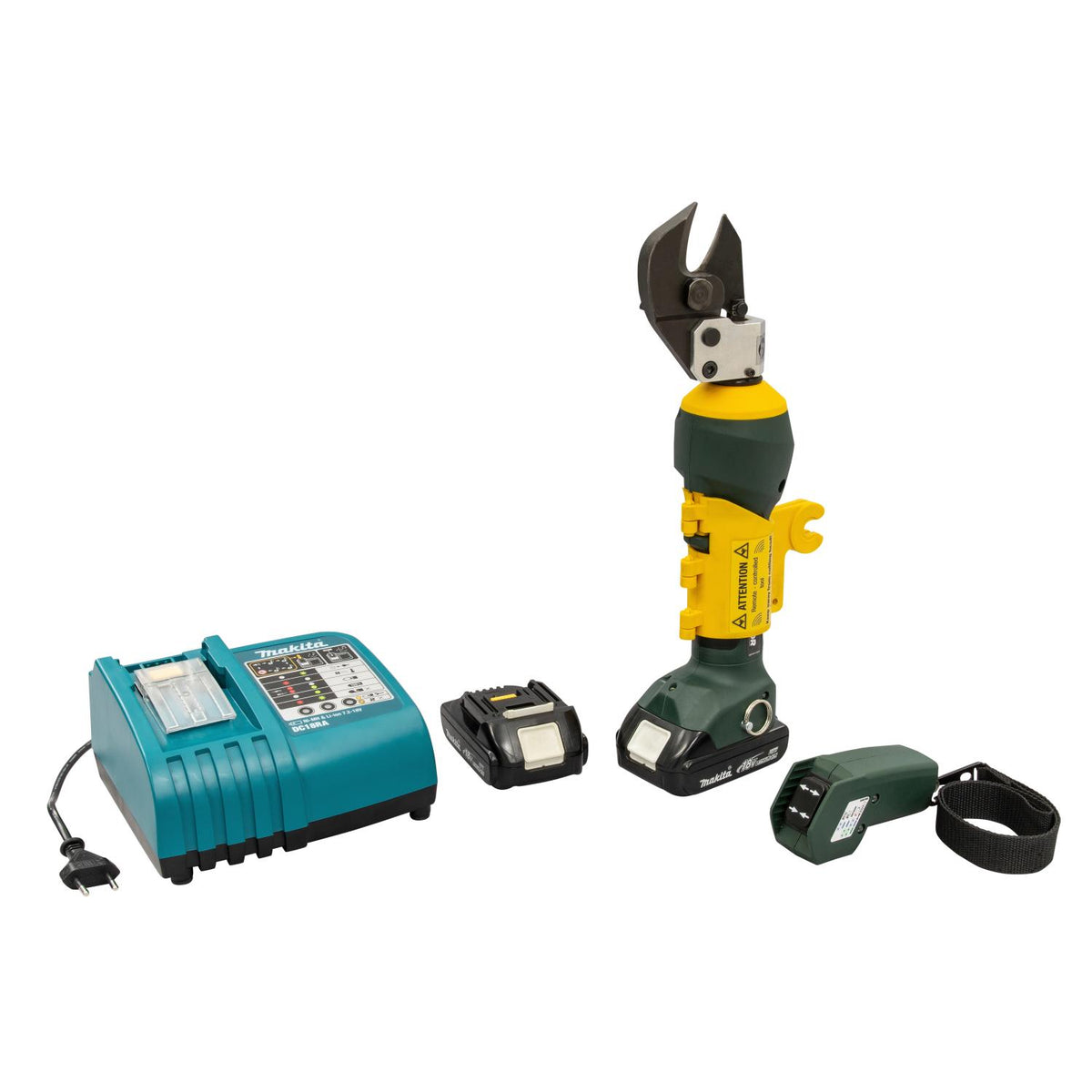 Greenlee ES20LXR22 Remote Wire Cutter, 20 mm, Li-ion, Standard, 230V ...