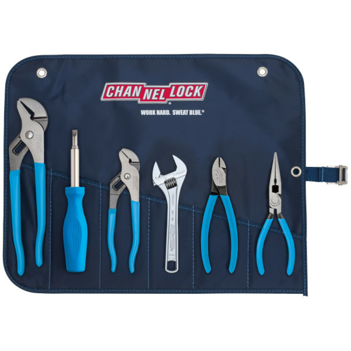 Channellock GP-7 6Pc Professional Tool Set with Tool Roll – Haus of Tools