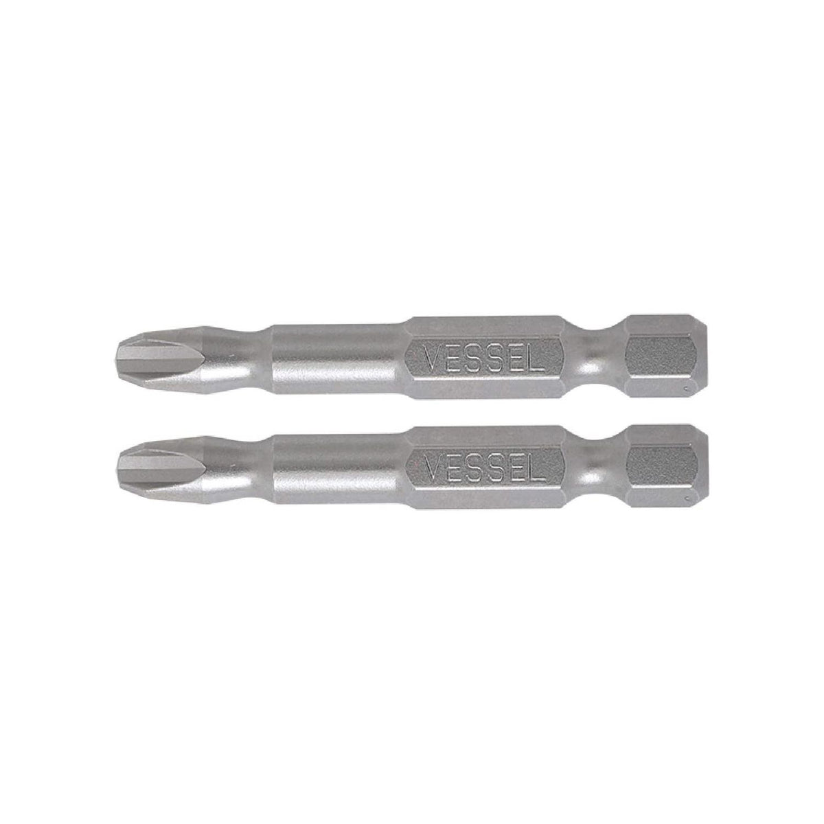 Vessel Tools NTPH350P2 Neck Torsion Power Bits, PH3 x 50 mm, 2 Pc ...