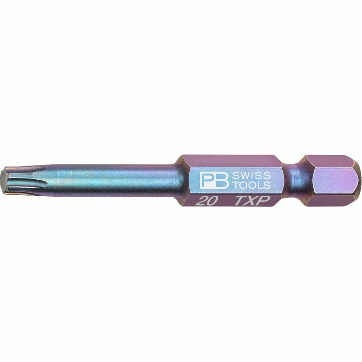 PB Swiss PB E6.401/20 Bit with Colour Coding, TORX® Plus, IP20, 50 mm ...