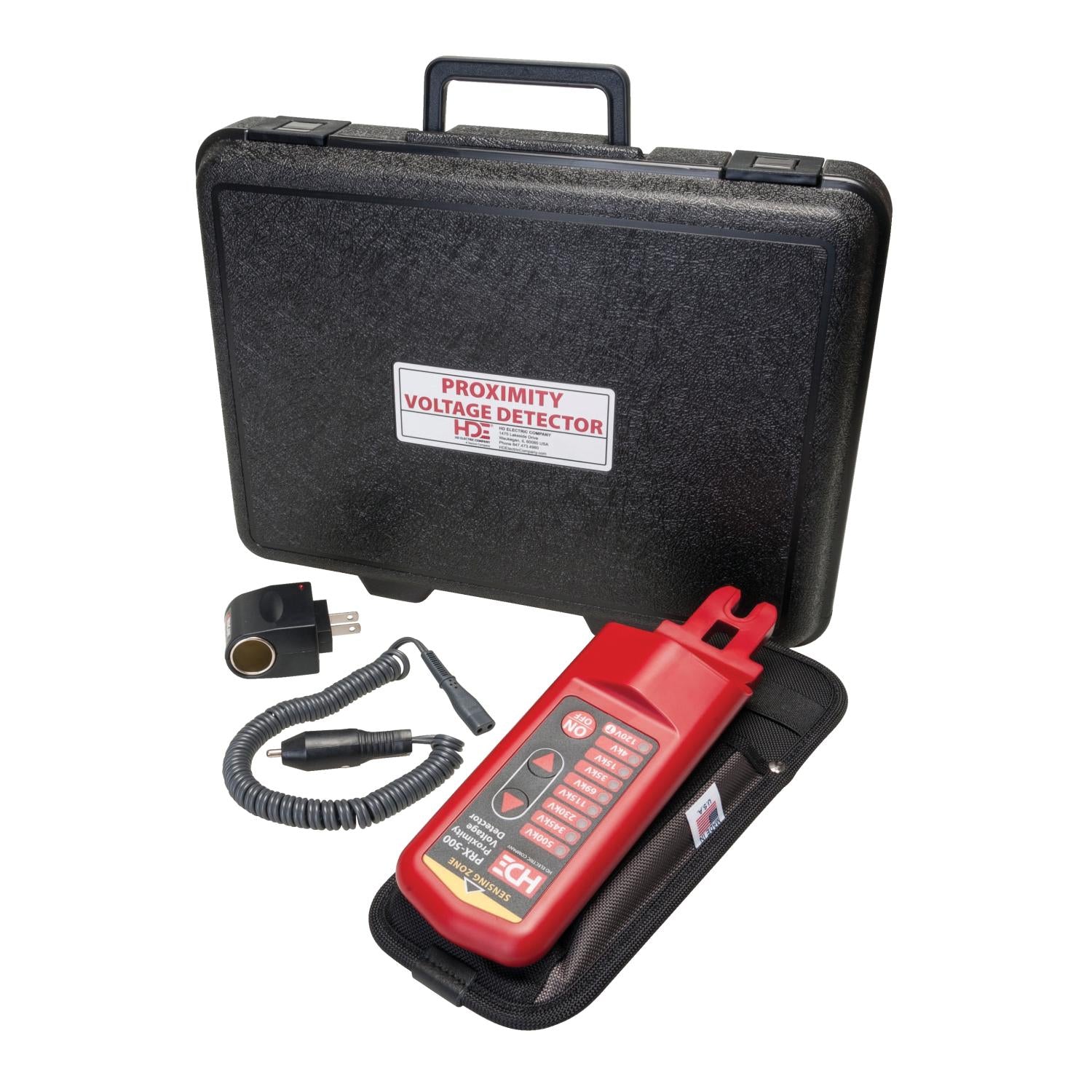 Greenlee PRX-500/220P PRX Proximity Voltage Detector Kit, 500kV, Hard ...