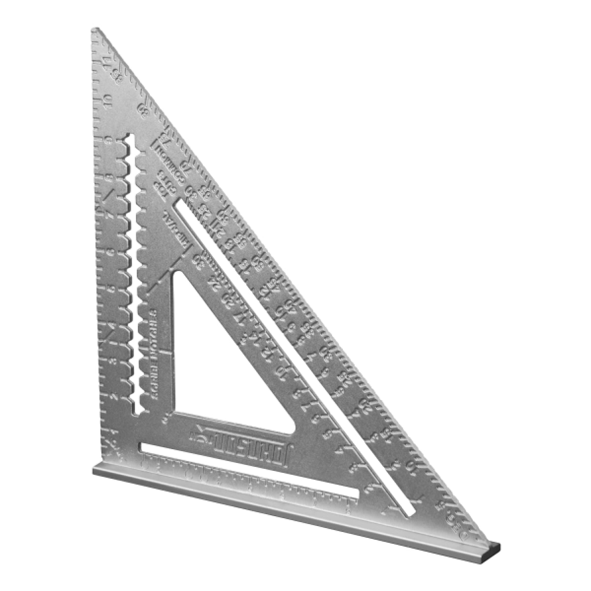 Johnson RAS-120 12" Johnny Square Aluminum Rafter Square – Haus of Tools