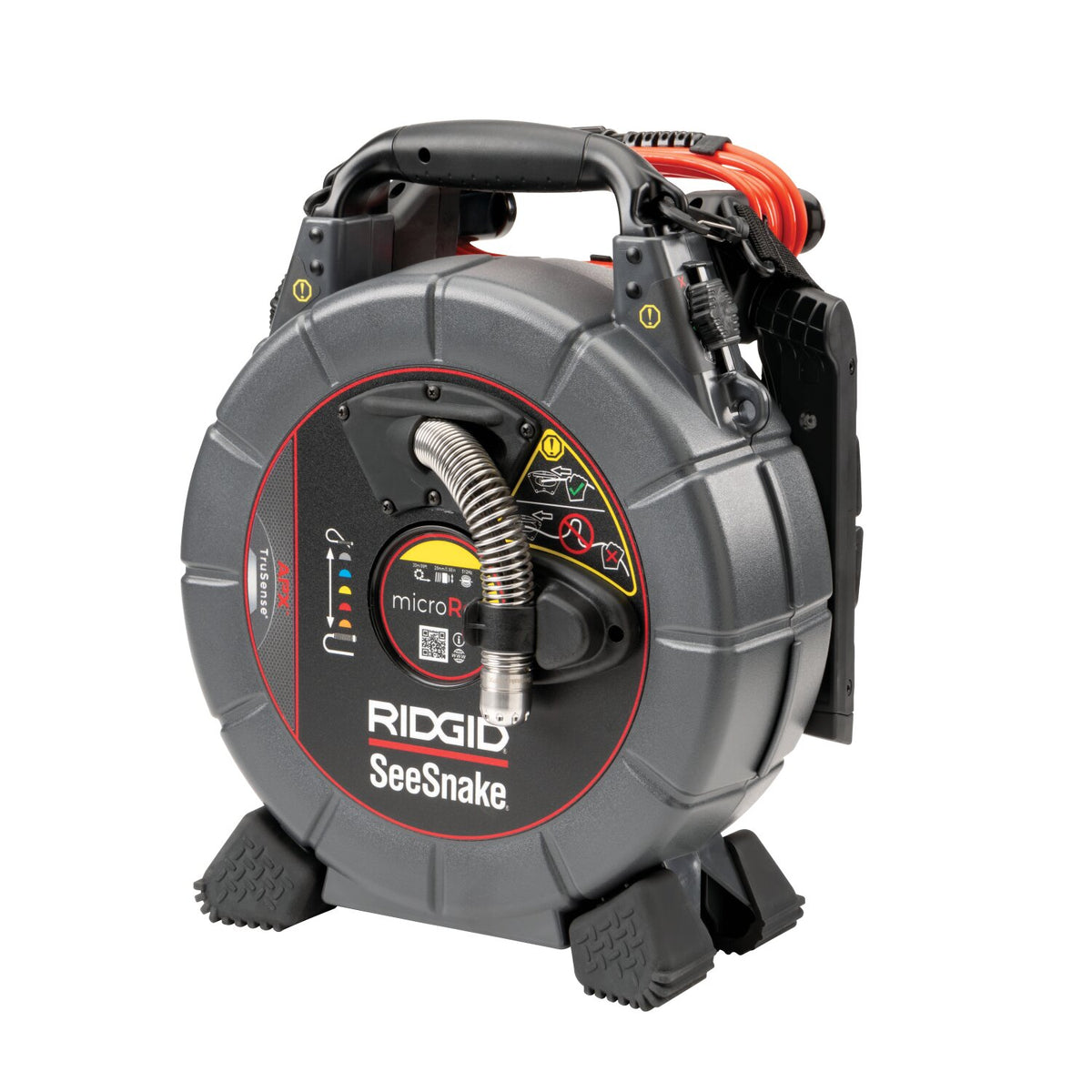 Ridgid 70808 SeeSnake MicroReel APX with TruSense Diagnostic Pipe Insp ...